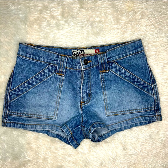 Roxy | Shorts | Vtg Roxy Low Rise Denim Shorts | Poshmark